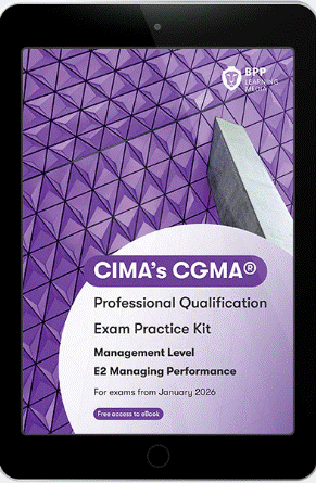 E2 CIMA (eBook) Managing Performance Exam Kit 2026 | CharterQuest